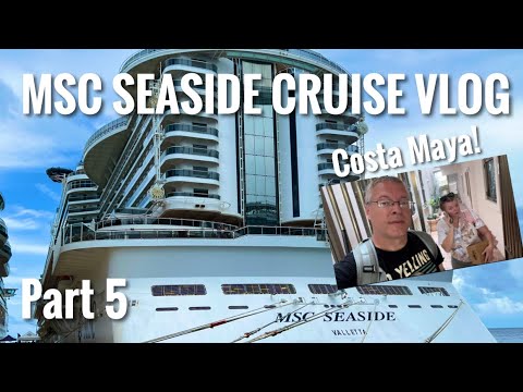 MSC Seaside Cruise Vlog - Day 5 - Costa Maya - YouTube