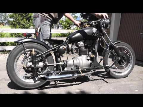 Awo 425T bj.54 kaltstart - YouTube