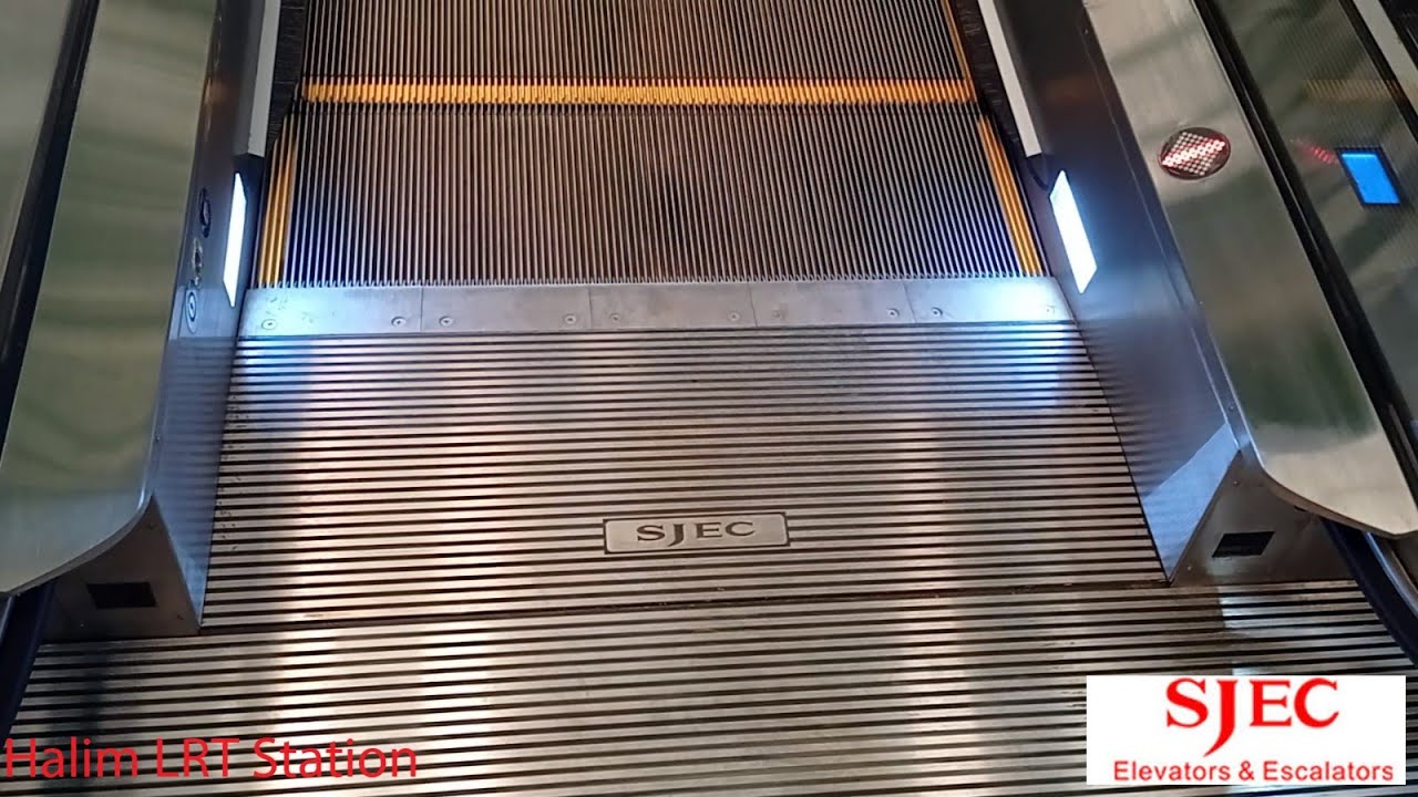 Halim LRT Sation, Jakarta: Brand NEW SJEC FEH Escalators - YouTube