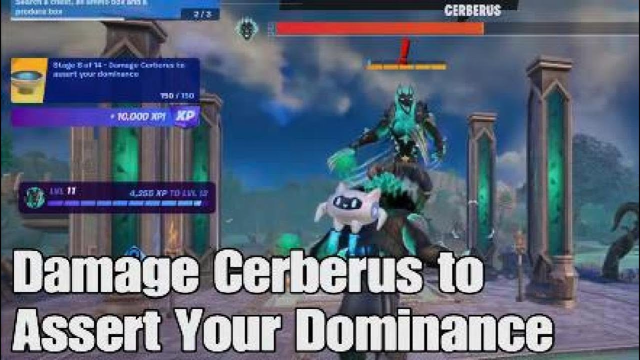 How to Easily Damage Cerberus to Assert Your Dominance - Fortnite ...