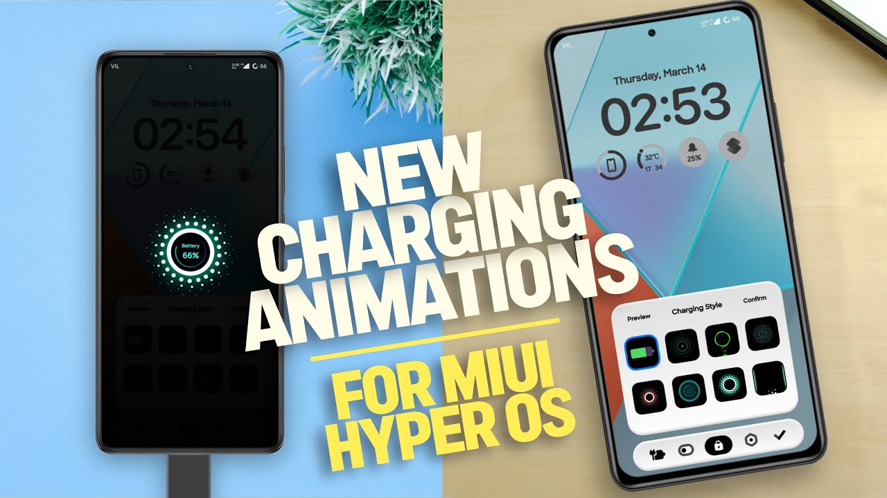 Get New Charging Animations For MIUI/HyperOS - YouTube