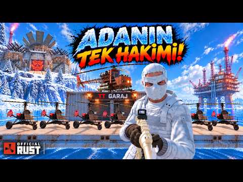 TÜM ADAYI RAIDLEDİM! 💥 BÜYÜK OİL İLE ZENGİN OL! | Rust Türkçe Solo