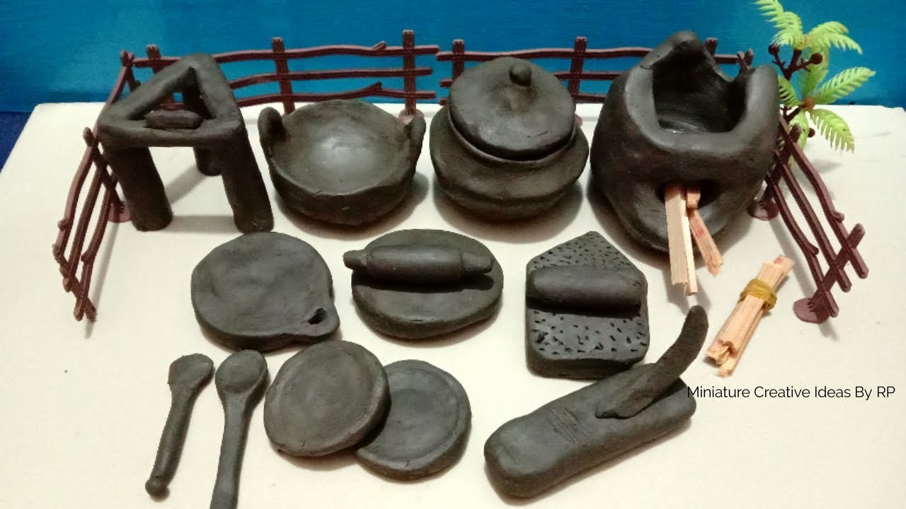 Mitti ke khilaune kaise banate hain ghar per | মাটির হাড়ি তৈরি করার ...