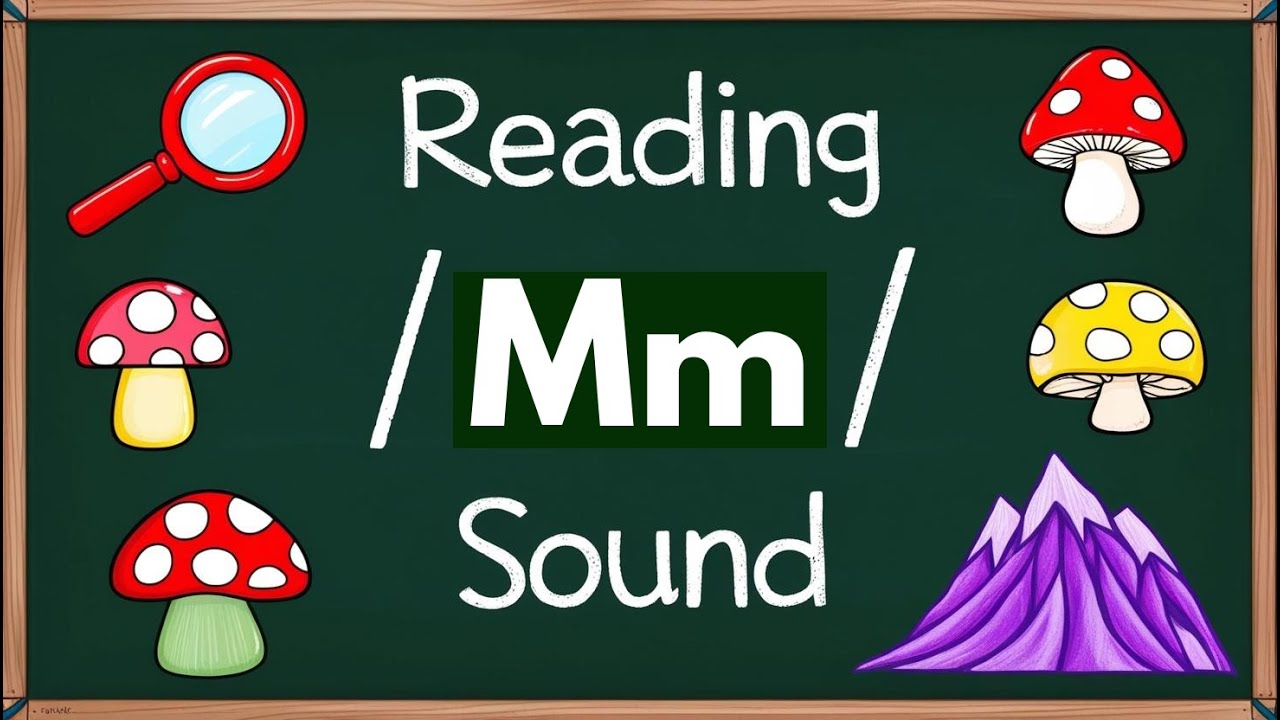 Learn to Read Words with /Mm / Sound - Vocabulary Words - Phonics for ...
