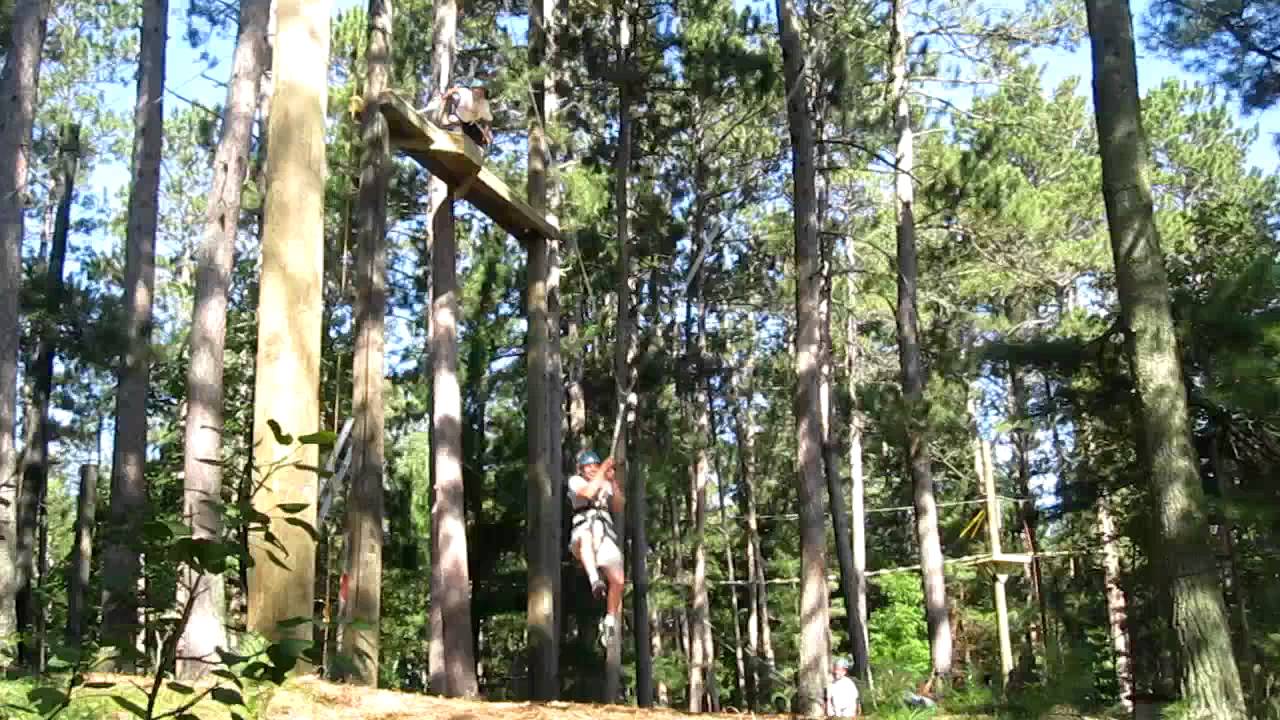 Character Challenge Course 3G Swing - YouTube