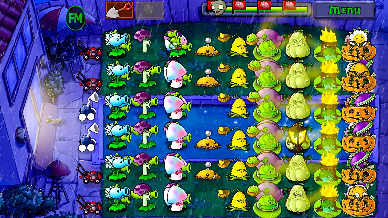 Plants vs Zombies Hack-Mini games: It's Raining Seeds Gameplay | Pvz ...