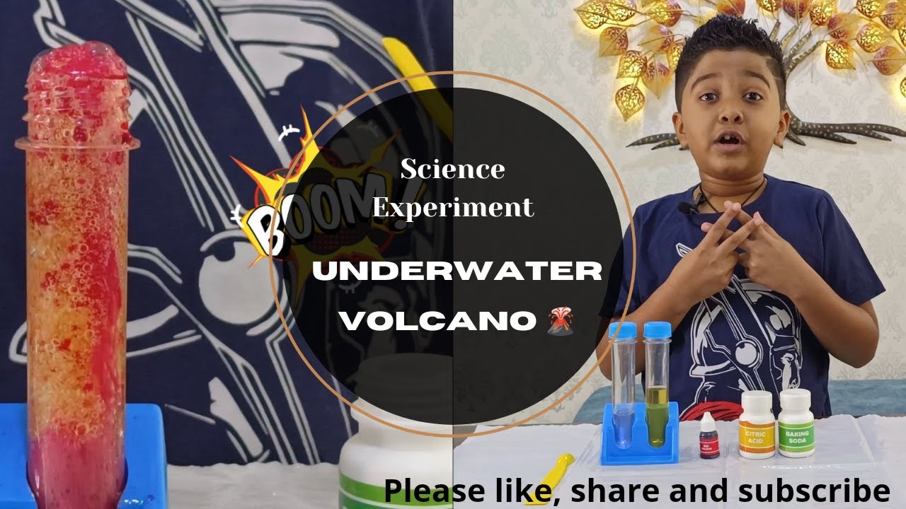 Underwater Volcano | Ultimate Science Kit | Science experiment | By ...