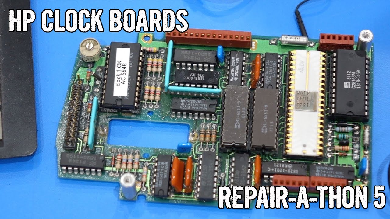 HP 98035 Clock Module Repair-A-Thon - Part 5: 100% success or bust ...