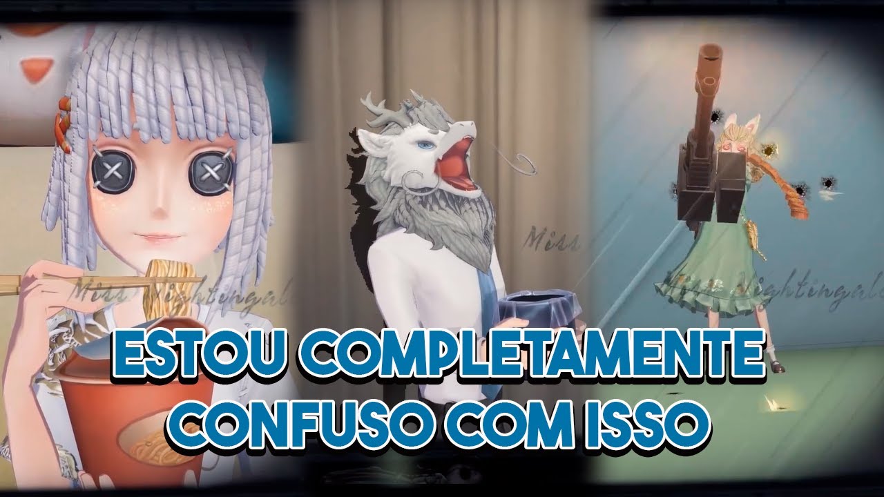 SHOWCASE DAS SKIN´S DO CROSSOVER DO IDV x NO HUMAN (Identity V) (No ...