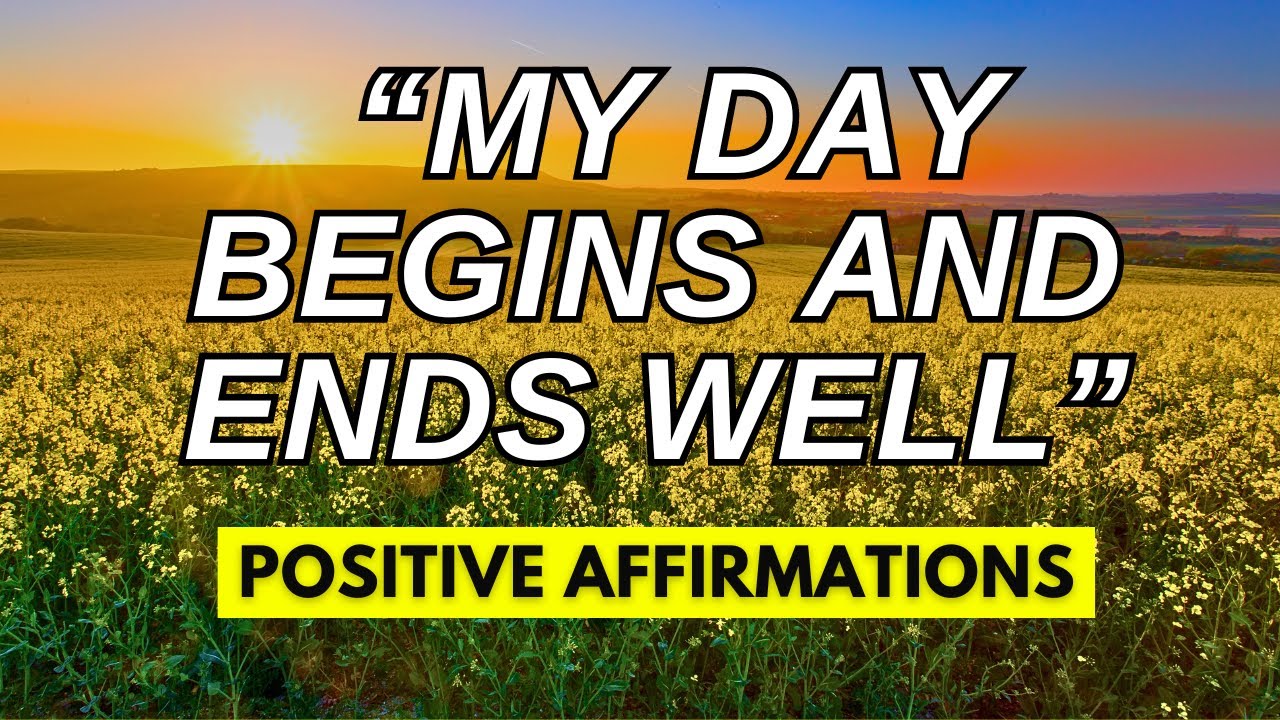 ONLY GOOD THINGS HAPPEN TO ME EVERY DAY | Positive Affirmations - YouTube