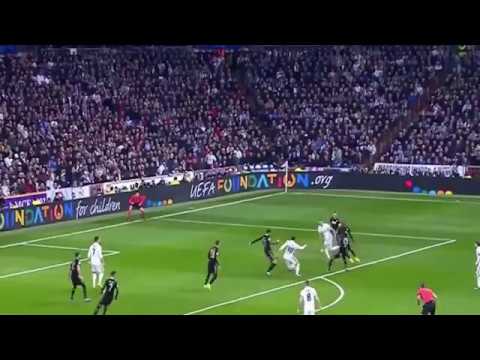 Golaço de Casemiro Real Madrid 3 x 1 Napoli Champions League 15-02-2017 HD