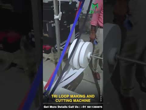 Tri Loop Making And Cutting Machine - YouTube