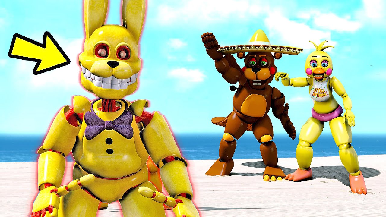 ENCONTRAMOS O INTO THE PIT SPRINGBONNIE *ASSUSTADOR* NO GTA 5 RP? | GTA ...