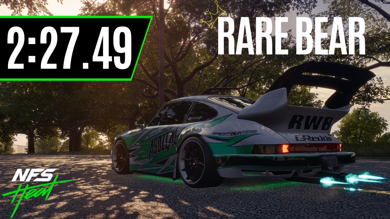 NFS Heat | Rare Bear 2:27.49 - YouTube