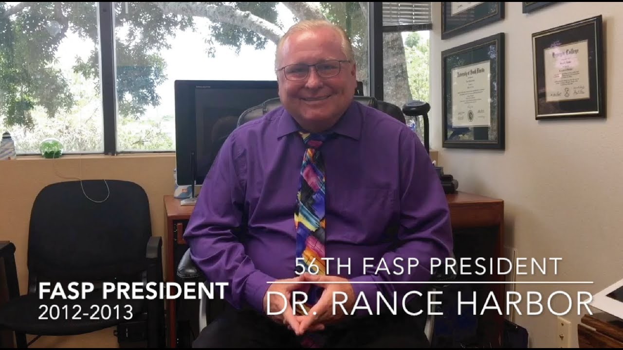 Dr. Rance Harbor - FASP Past President Interview (June 2018) - YouTube