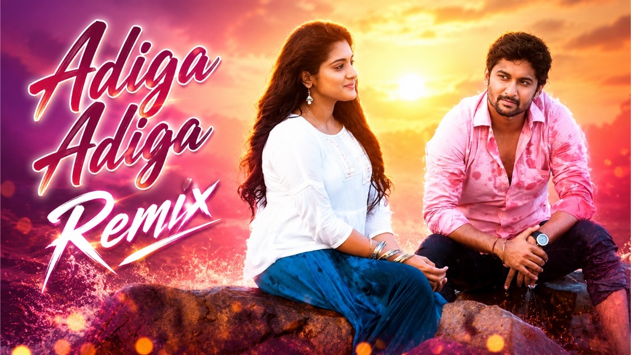 Adiga Adiga Remix | Ninu Kori | Nani, Nivetha Thomas, Aadhi Pinisetty ...