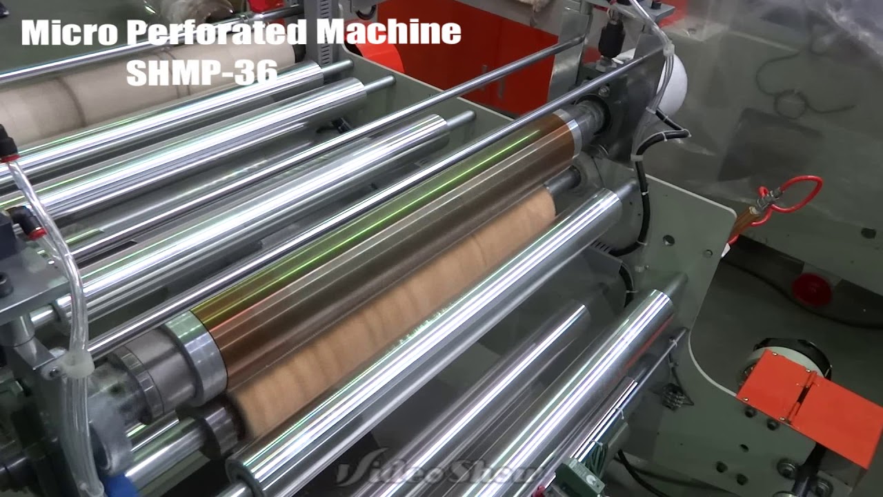 MICRO PERFORATED MACHINE - YouTube
