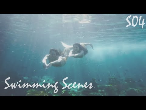 Mako Mermaids Swimming Scenes