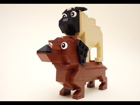 LEGO CLUB Pug Dog - YouTube