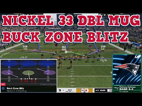 #madden26tips #madden26gameplay #maddendefense PATRIOTS DEFENSE - 33 ...