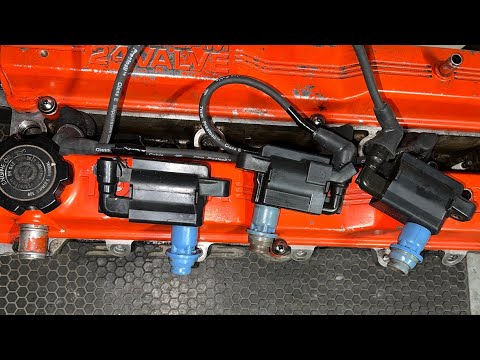 Supra Mk3 7MGE NA-T IS300 Coil Conversion - YouTube