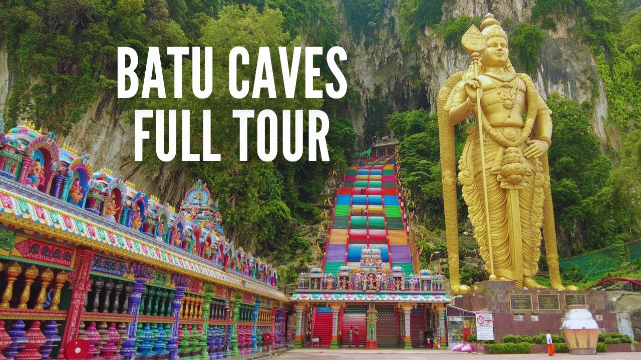 Batu Caves Full Coverage - 4K Walking Tour - YouTube