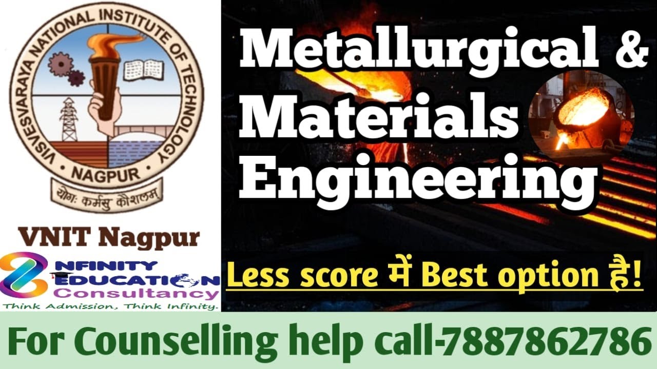 VNIT Nagpur Metallurgical & Materials Engineering - YouTube
