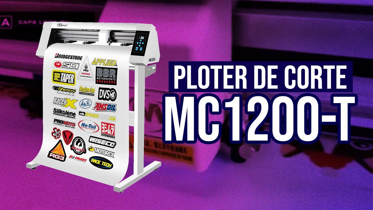Ploter de corte MC1200 T que se puede hacer - YouTube