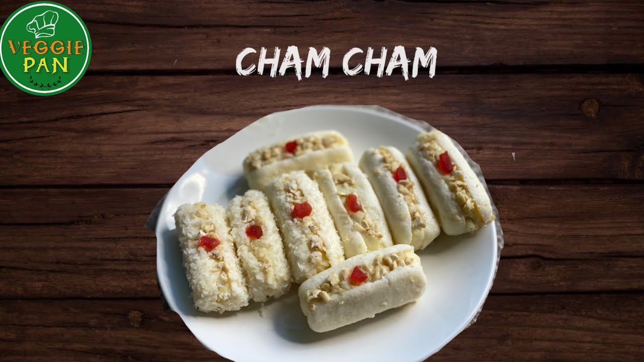 Cham Cham | Bengali sweet | Milk sweet recipe | veggie pan - YouTube