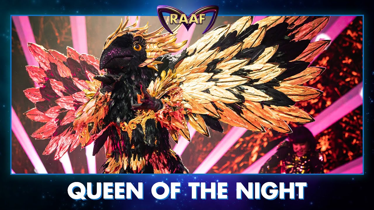 Raaf - ‘Queen of the Night’ | The Masked Singer | seizoen 3 | VTM - YouTube