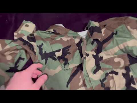 3 Types of Type 3 M81 Woodland BDUs - YouTube