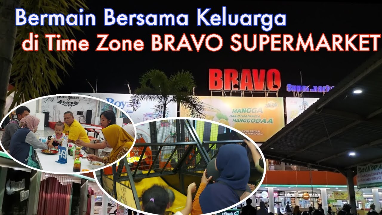 Bermain Bersama Keluarga di Time Zone BRAVO SUPERMARKET TULUNGAGUNG ...