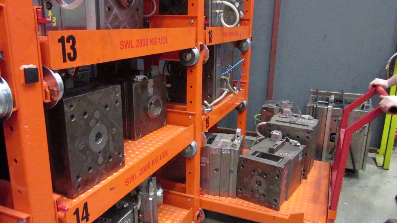 Heavy Duty Mold Rack 2 - YouTube