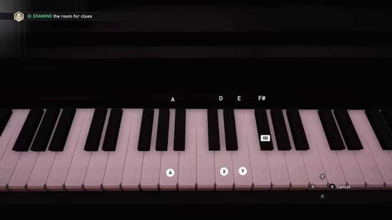 Assassins Creed Syndicate: PIANO PUZZLE SOLVED! - YouTube