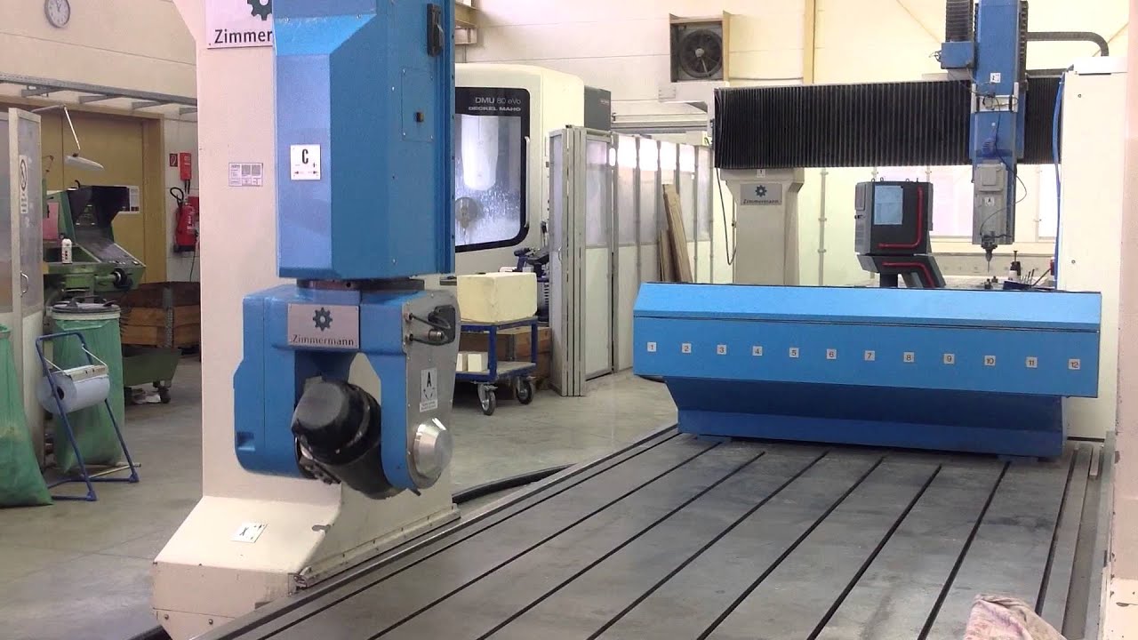 Zimmermann FZ 30, Portalfräsmaschine, Gebrauchtmaschine von Styrotec ...