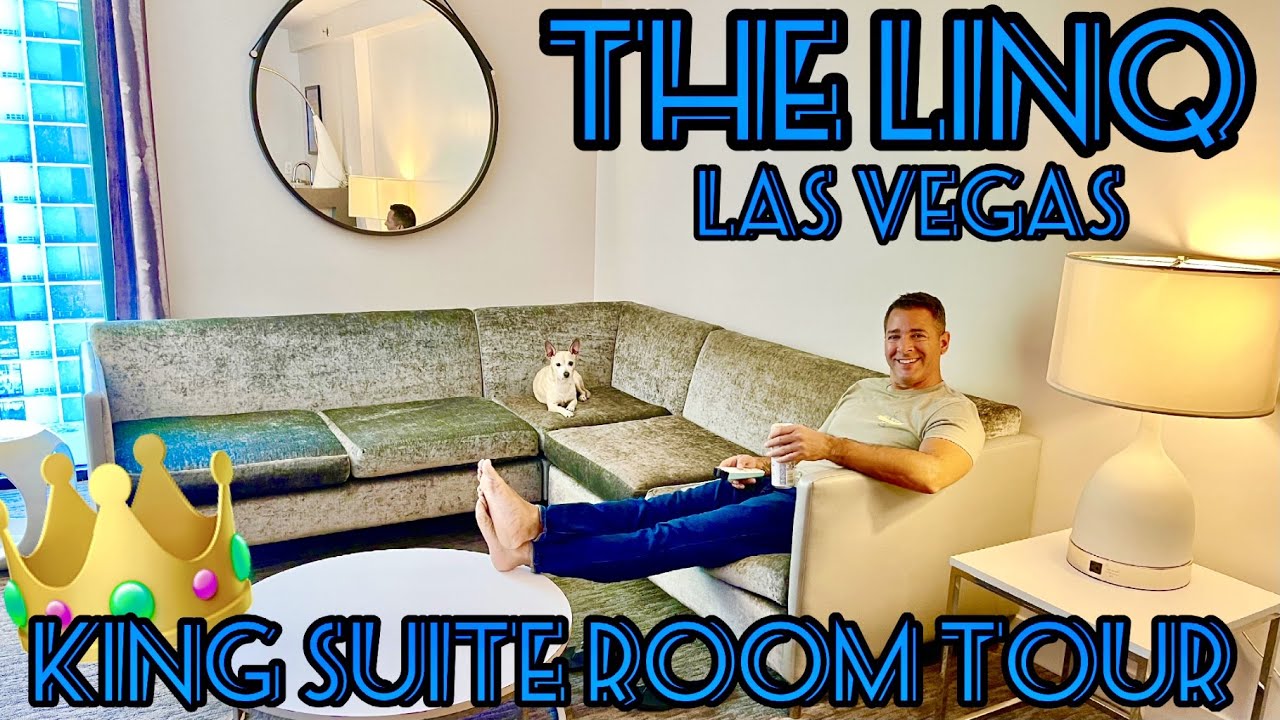 LINQ Las Vegas One King non-smoking mini suite room tour | Ninth Island ...