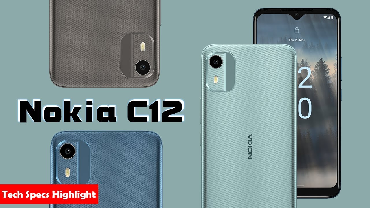 Nokia C12 Tech Specs Highlight - YouTube