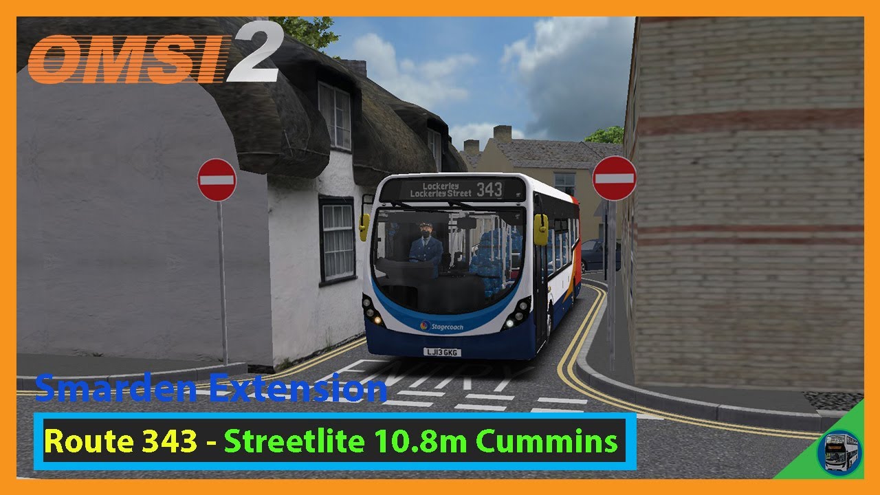 Omsi 2 | Extended Smarden Map - Route 343 | SP Wirght Streetlite v1.2 ...