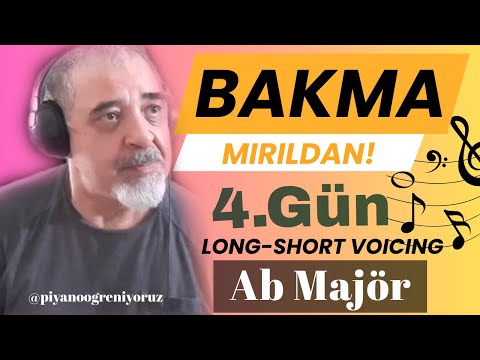 Day 4 Ab Major - Does Humming a Melody Help When Practicing Long-Short Voicing Without Looking?🎷 🎹 🎺