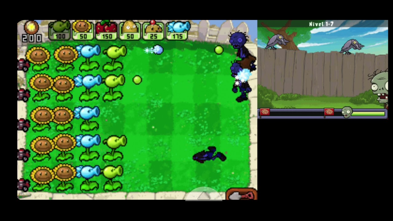 PVZ EN NINTENDO DS!!!! - YouTube