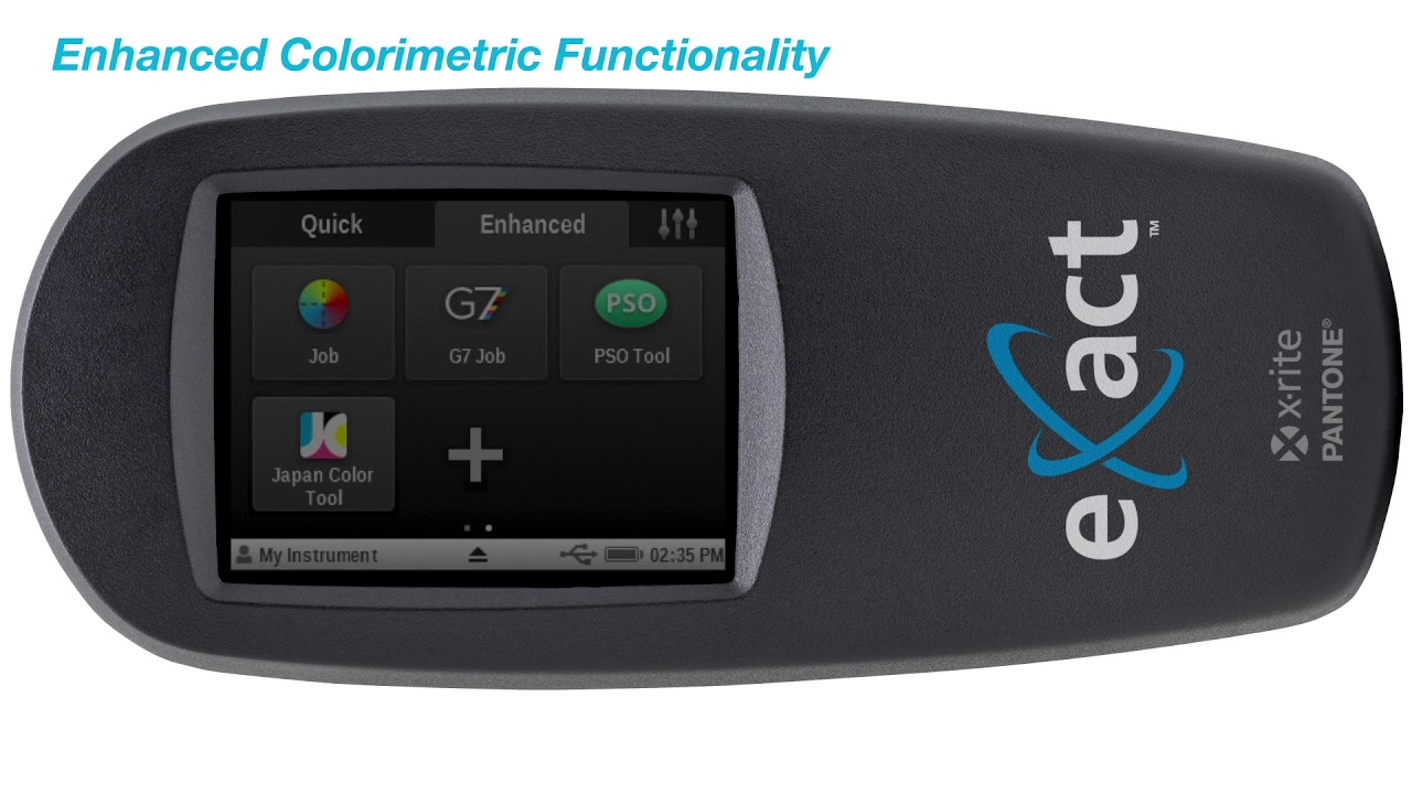 X-Rite Pantone eXact - YouTube