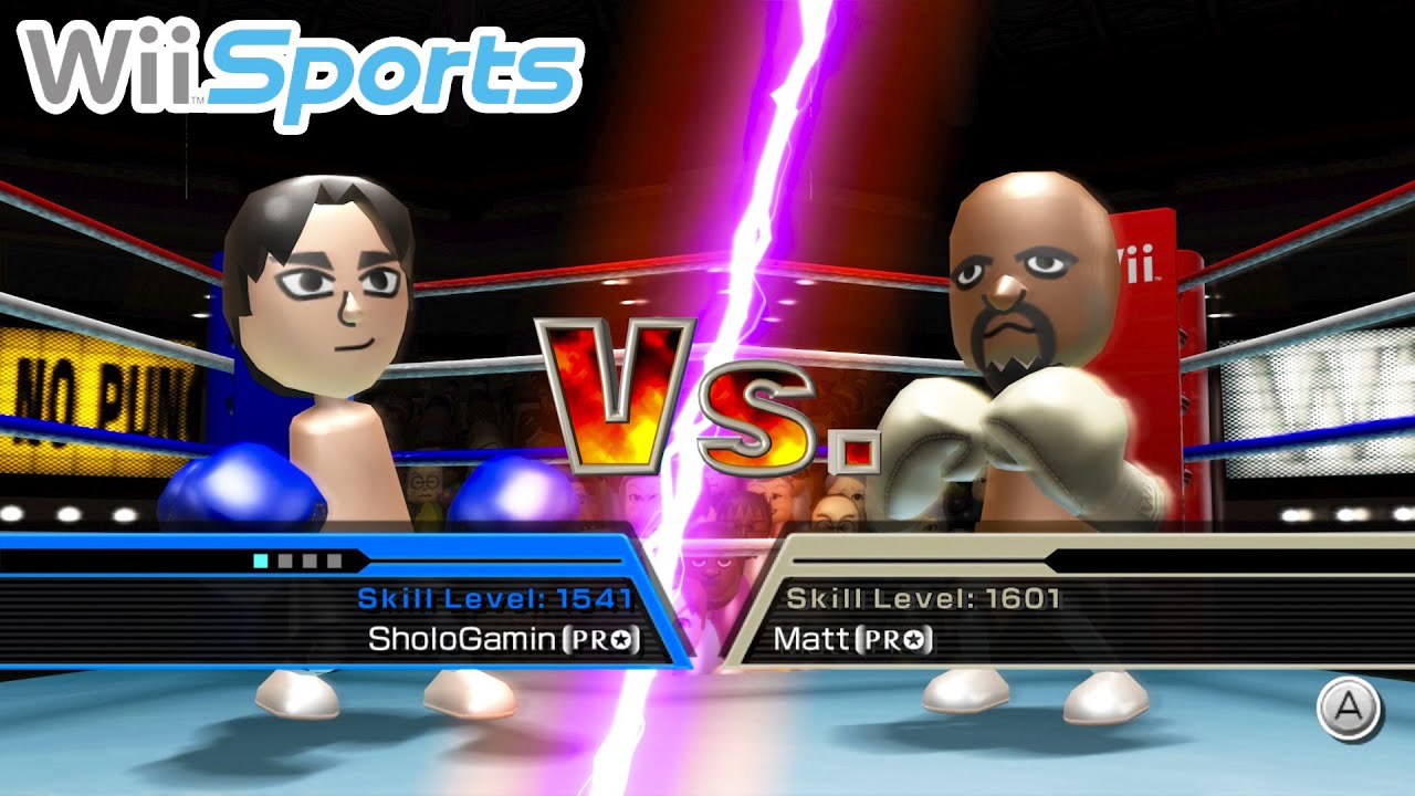 Wii Sports Boxing - Full Game Walkthrough - YouTube