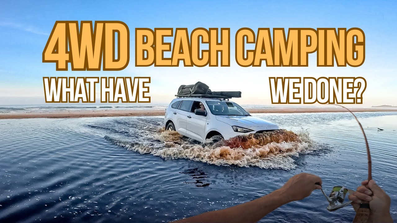 The Ultimate Beach Adventure: 4WD, Fishing & Diving! #beachfishing # ...