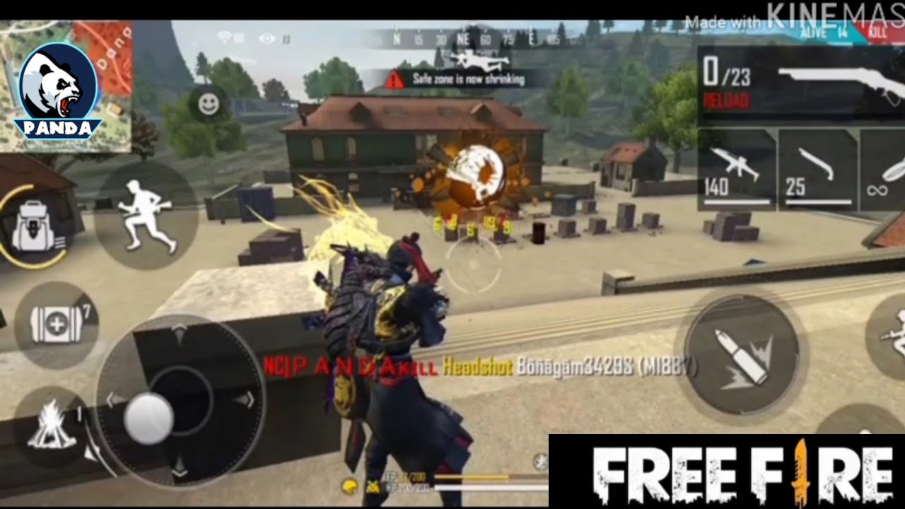 highlight freebfire headshot [ Panda FF] - YouTube