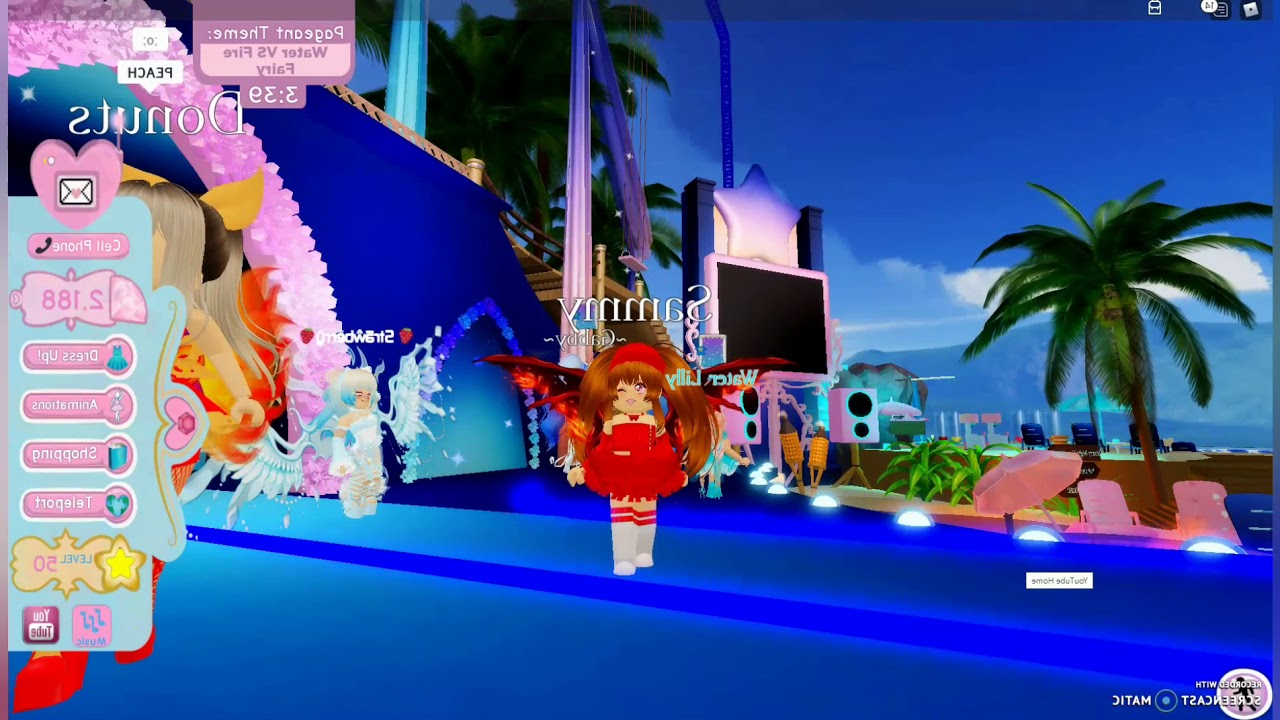 I Played A Round of Sunset Island (Roblox Royale High) - YouTube