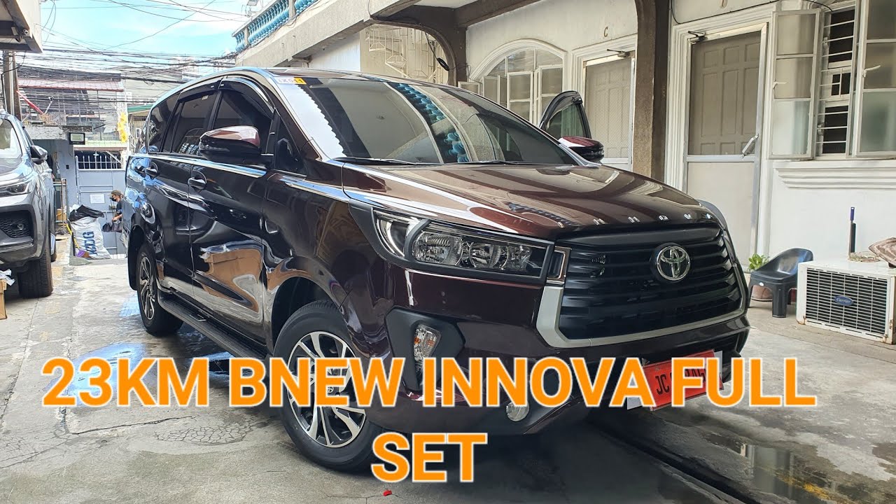 INNOVA 2023 23KM ONLY BNEW FULL SET UP - YouTube