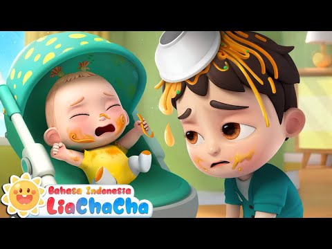 Merawat Bayi | Lagu Perawatan Bayi 🍼| Lagu Lucu | Lagu Anak-anak | LiaChaCha Bahasa Indonesia