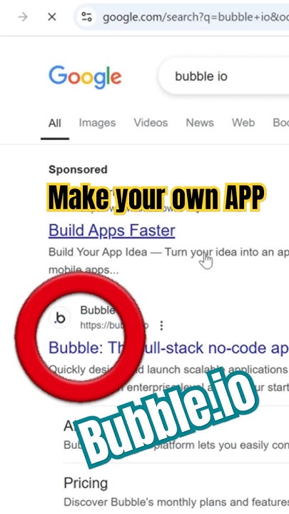 Create an App Without Coding | Bubble 🚀 - YouTube