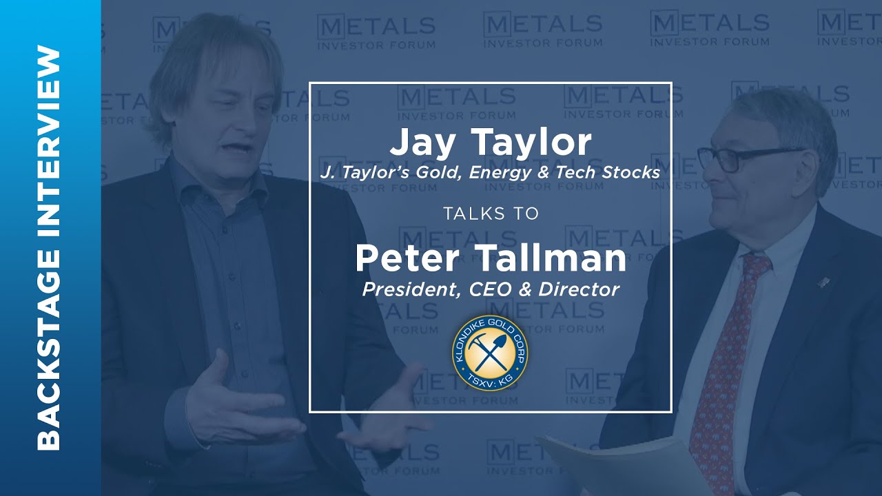 Jay Taylor talks to Peter Tallman of Klondike Gold at the March 10-11 ...