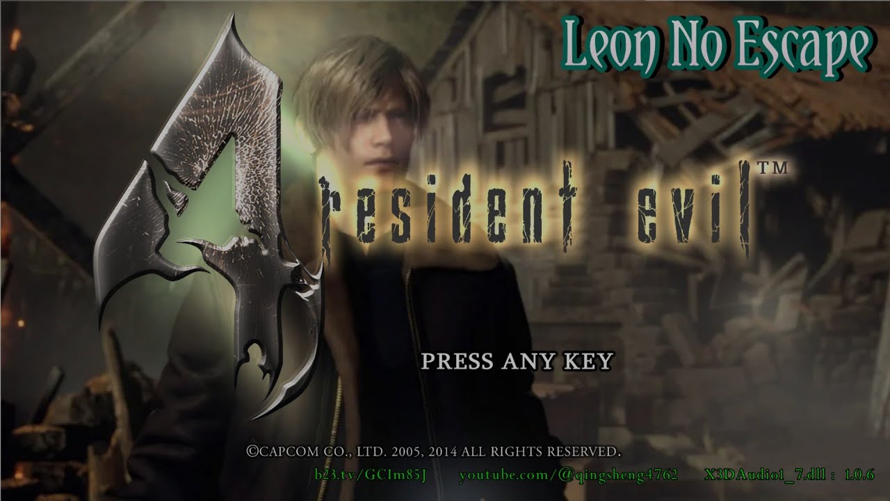 NEW MOD RE4 PORT UHD Leon No Escape Impossible Release!! - YouTube